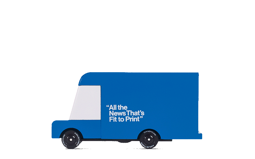 New York Times Van – Candylab